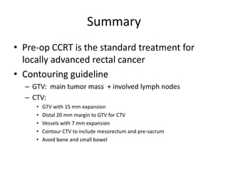 Rectal cancer case revised | PPTX