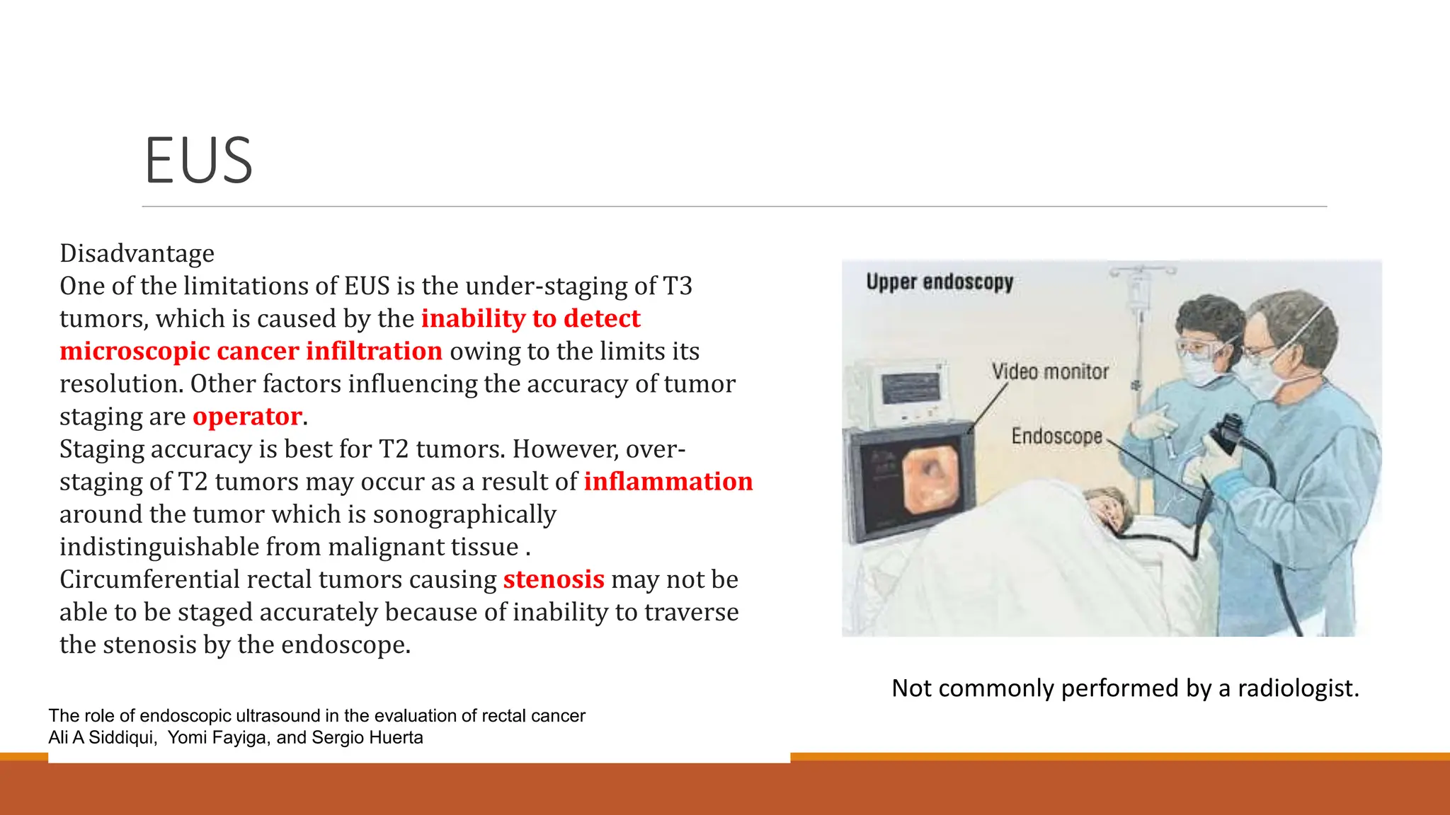 rectal cancer staging;Imaging for rectal cancer staging -Endoscopic ...