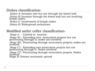 Rectal cancer | PPTX