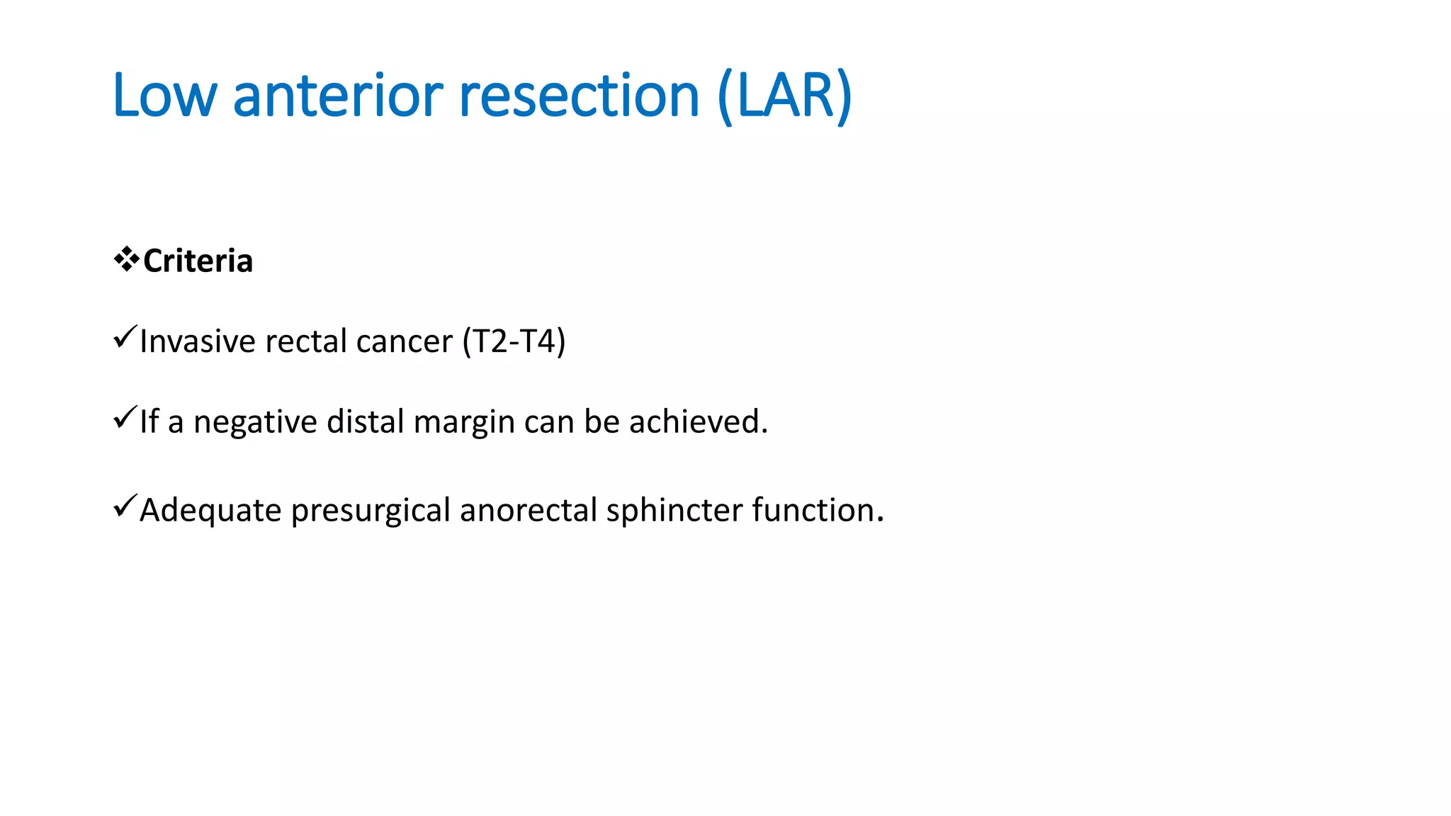 Rectal Carcinoma | PPTX