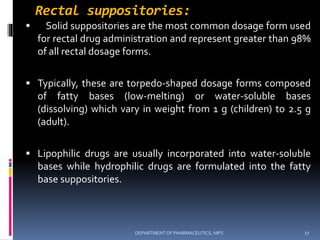 Rectal dds | PPTX | Digestive Disorders | Diseases and Conditions