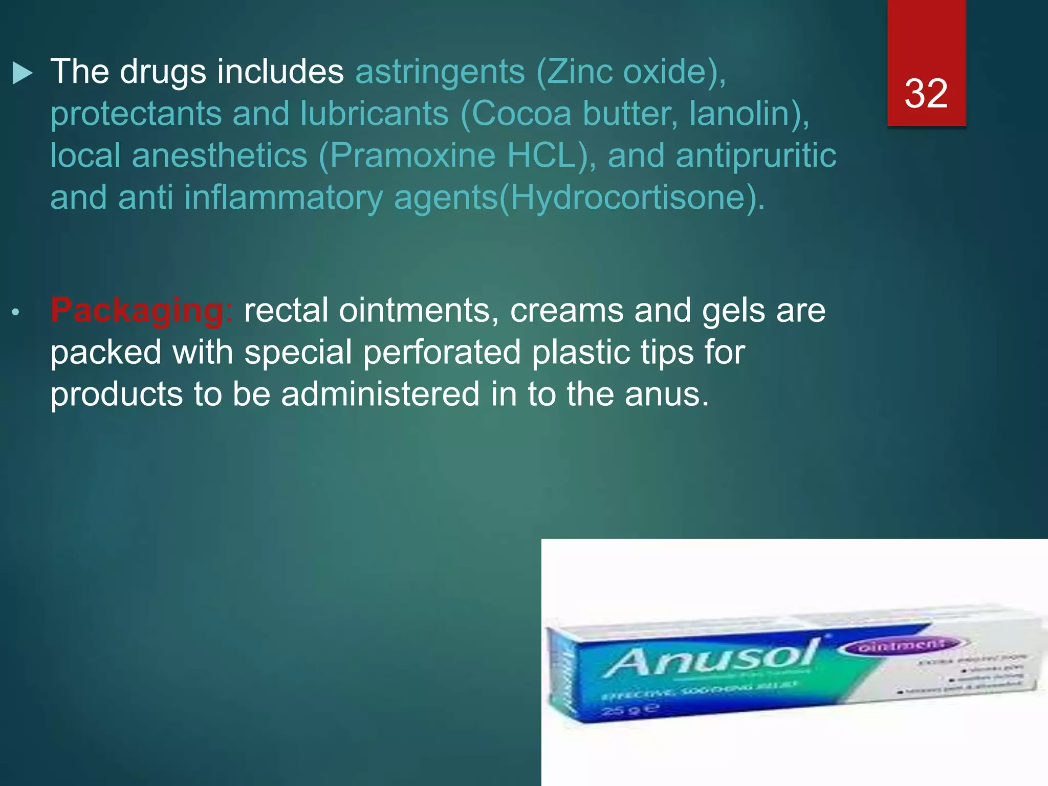 Rectal Drug Delivery Systems | PPTX