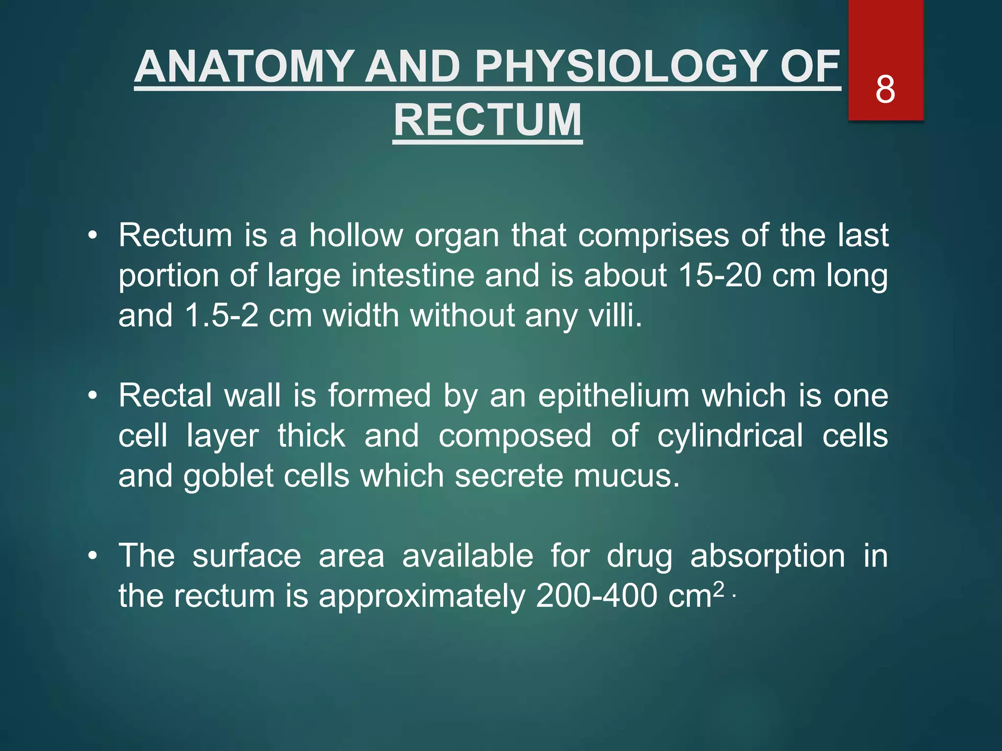 Rectal Drug Delivery Systems | PPTX