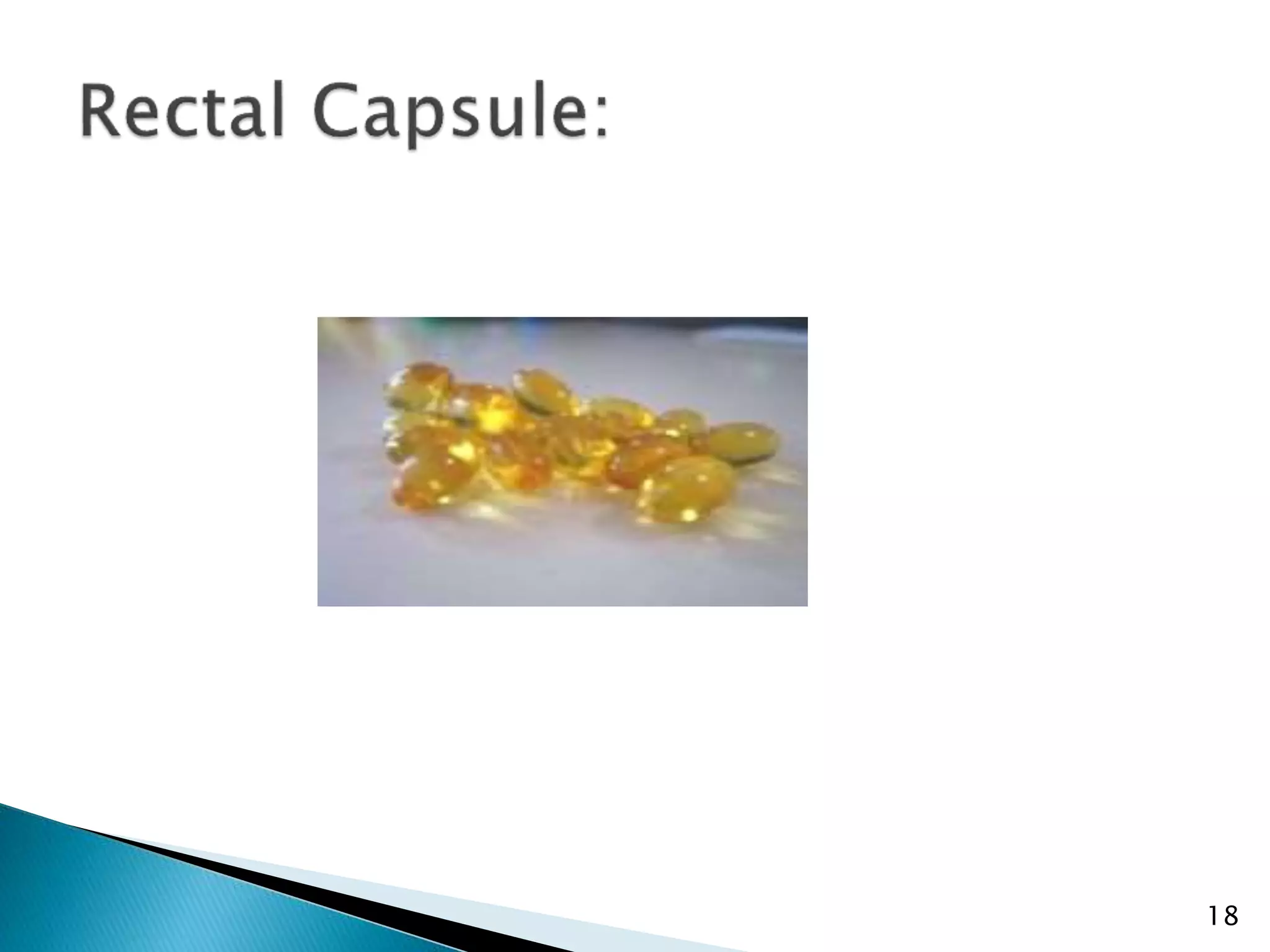 Rectal Drug Delivery System | PPTX