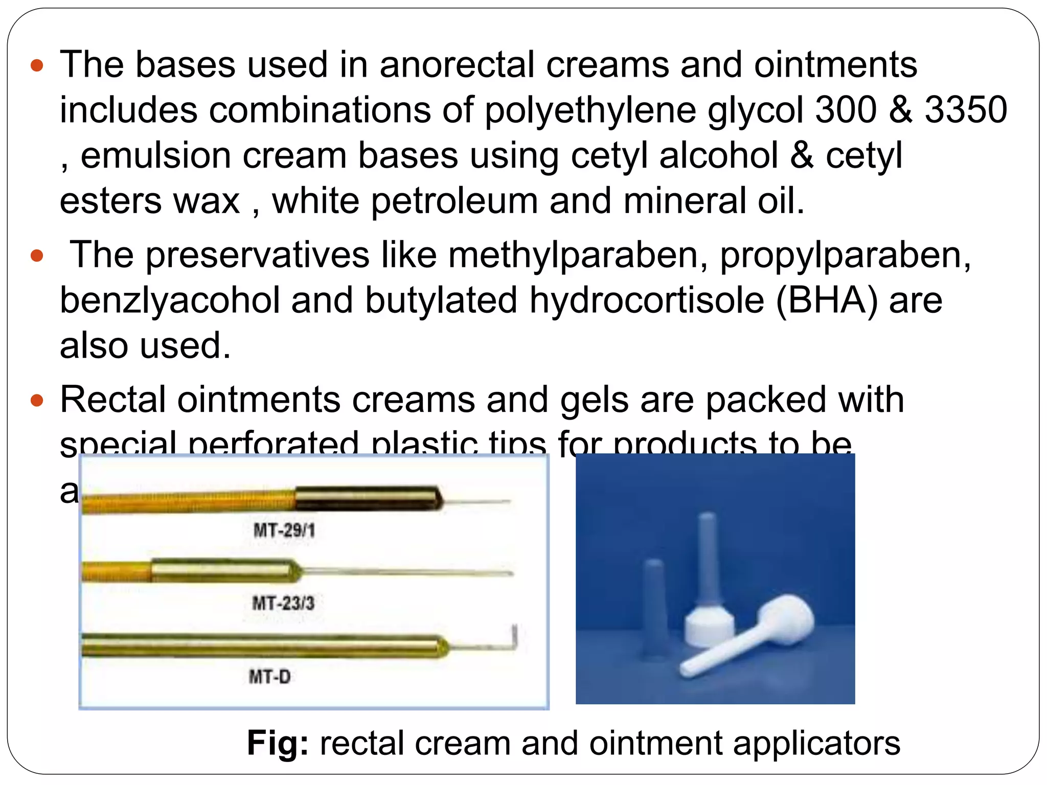 Rectal drug delivery systems | PPTX