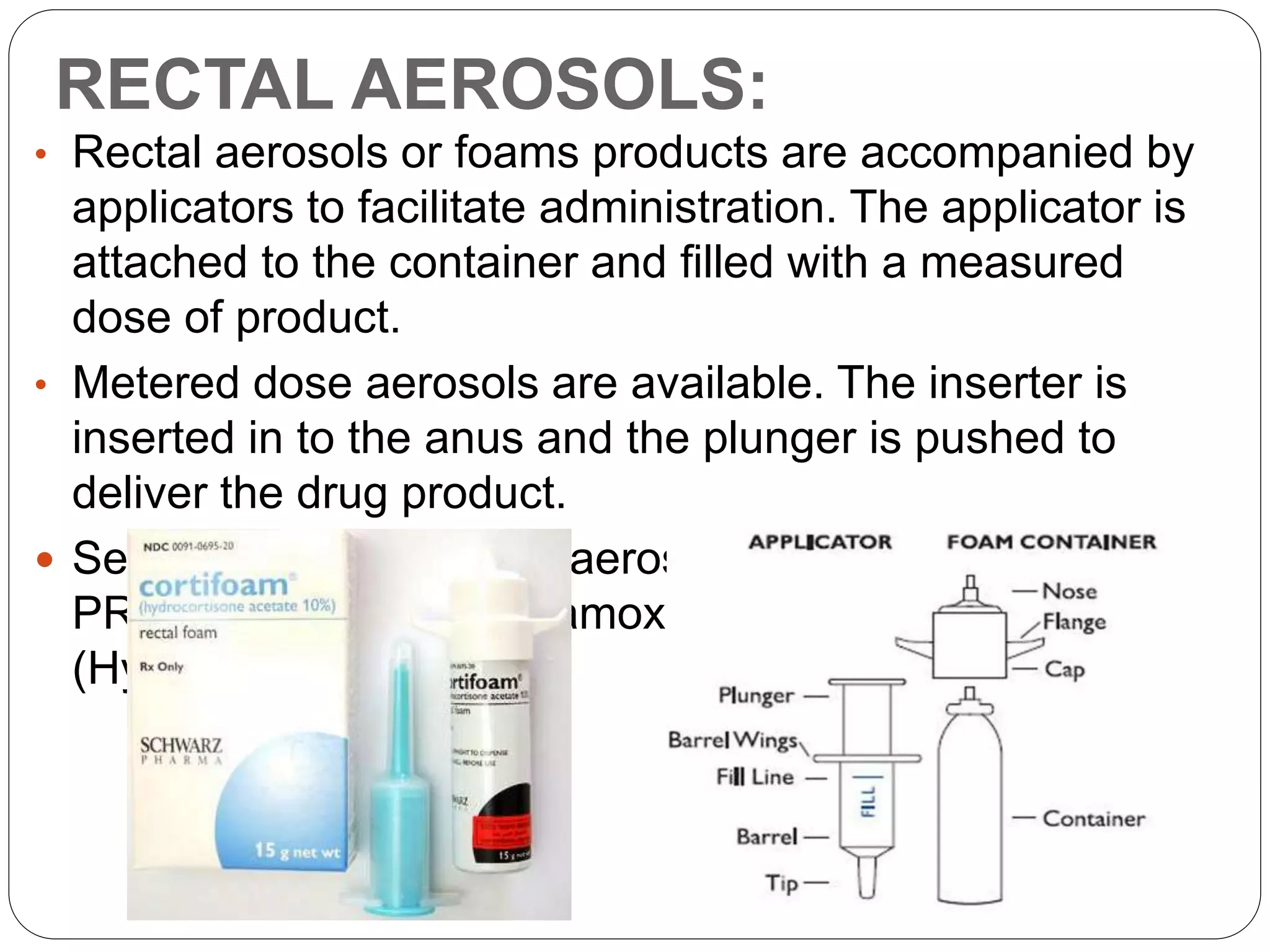 Rectal drug delivery systems | PPTX