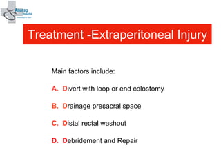 Rectal injury | PPTX