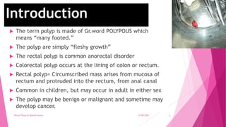 Rectal Polypectomy