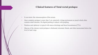 RECTAL prolapse.pptx