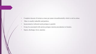 RECTAL prolapse.pptx