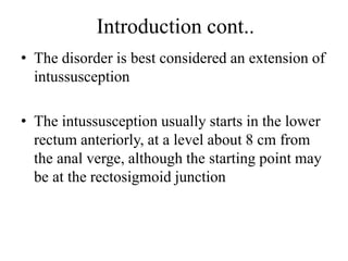Rectal prolapse and its presentations .pptx