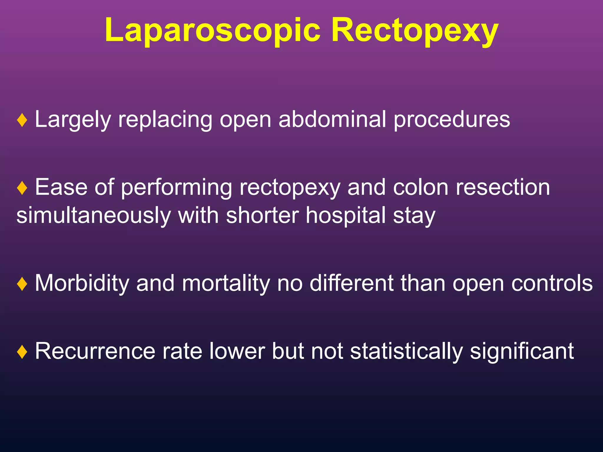 Rectal Prolapse - Cedars Sinai Medical Center - Medicine Resident Talk ...