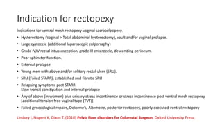 Rectal prolapse: Do we really have a perfect surgical solution? pptx ...