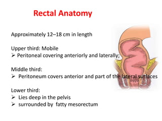 Rectal prolapse surgical approaches | PPTX
