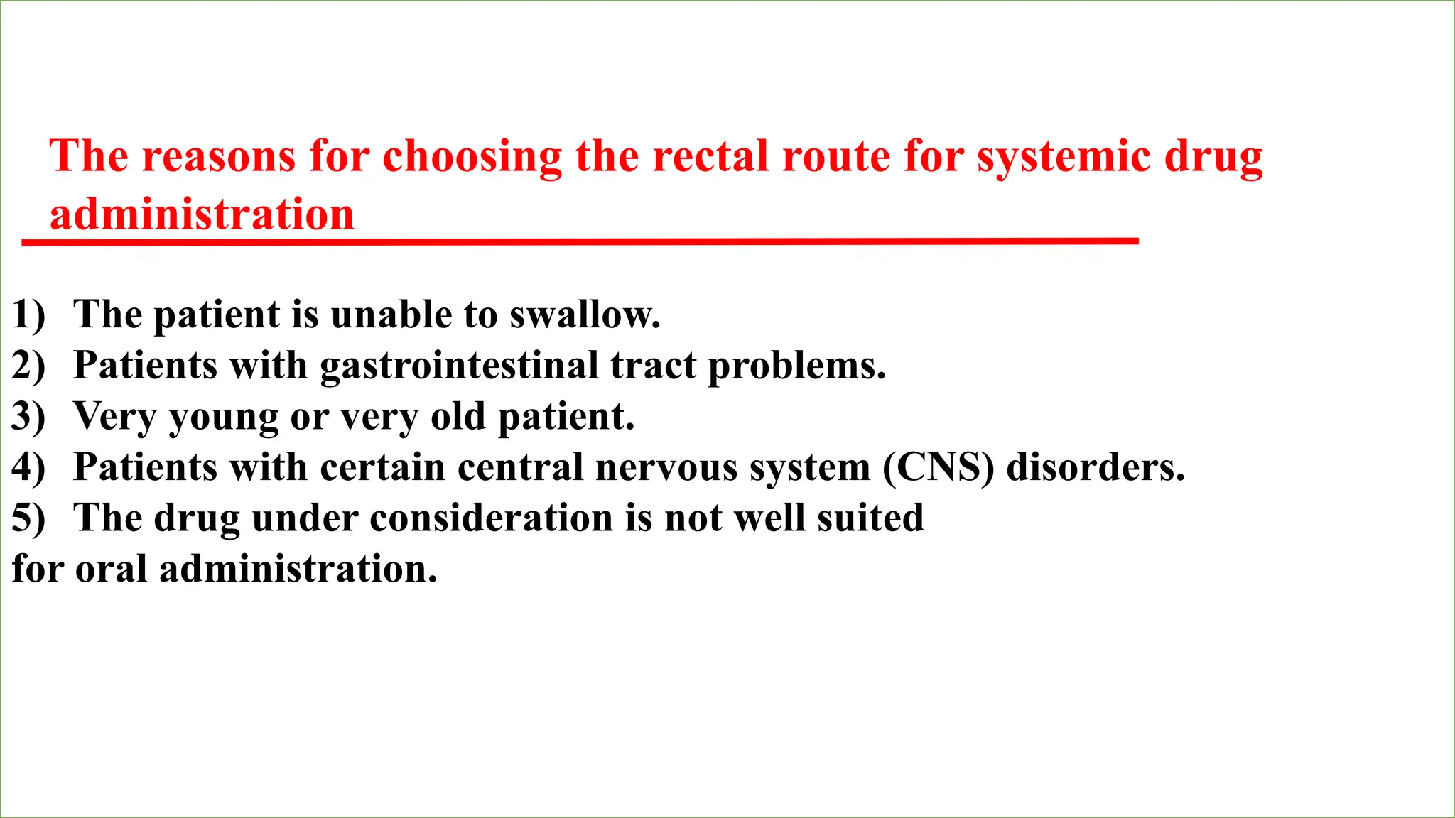 Rectal and vaginal drug deliver system pptx | PPTX