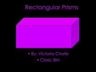 Rectangular Prisms | PPT