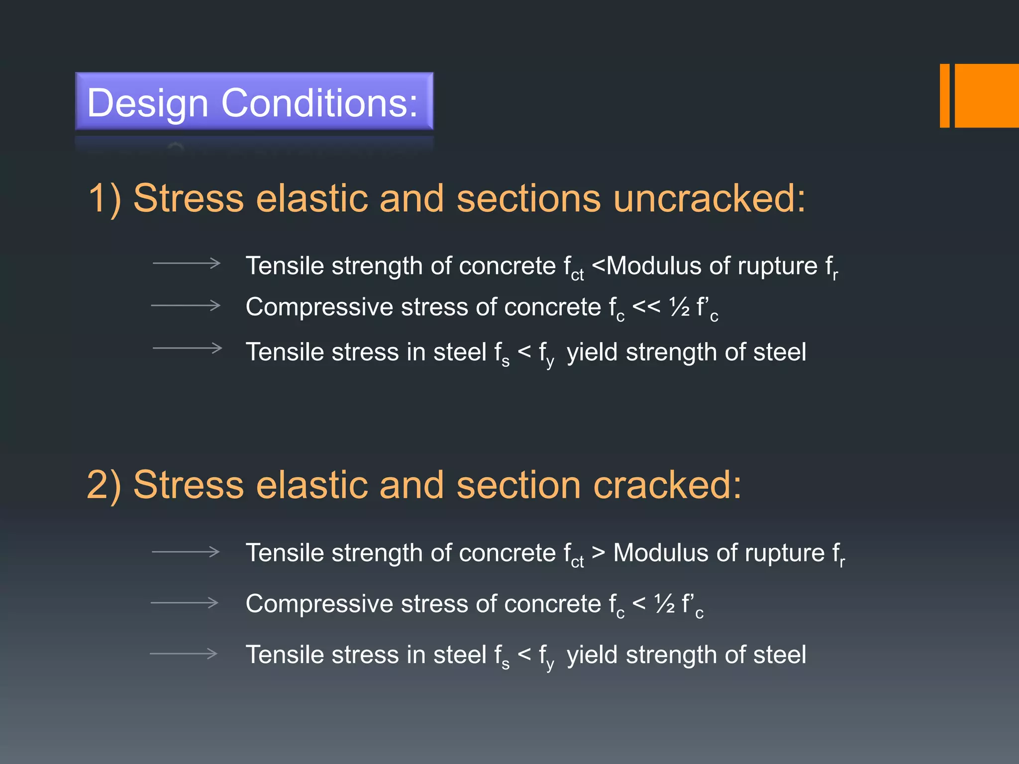 Rectangular beam design by WSD method (singly & doubly reinforcement) | PPTX