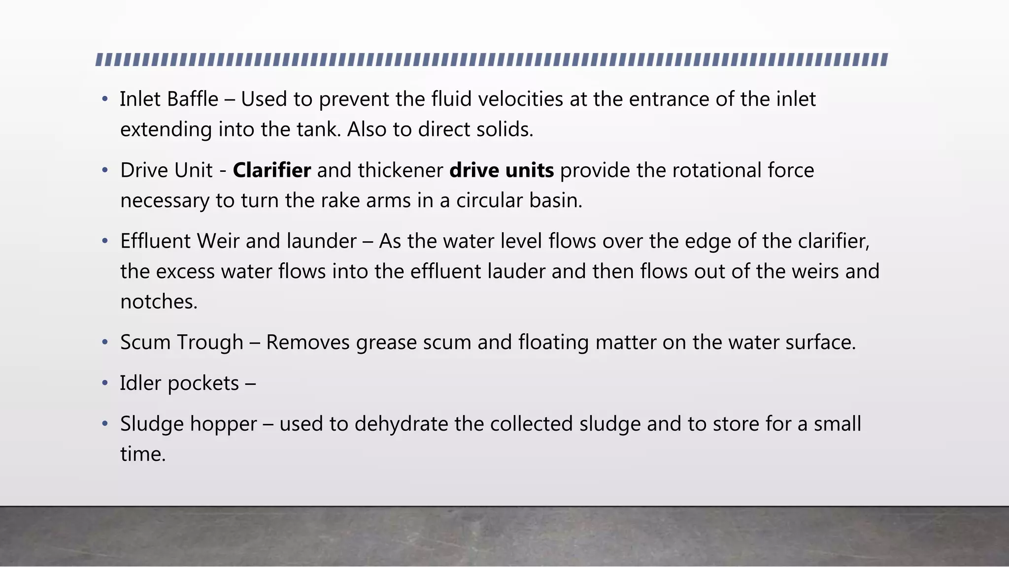 Rectangular clarifier | PPTX