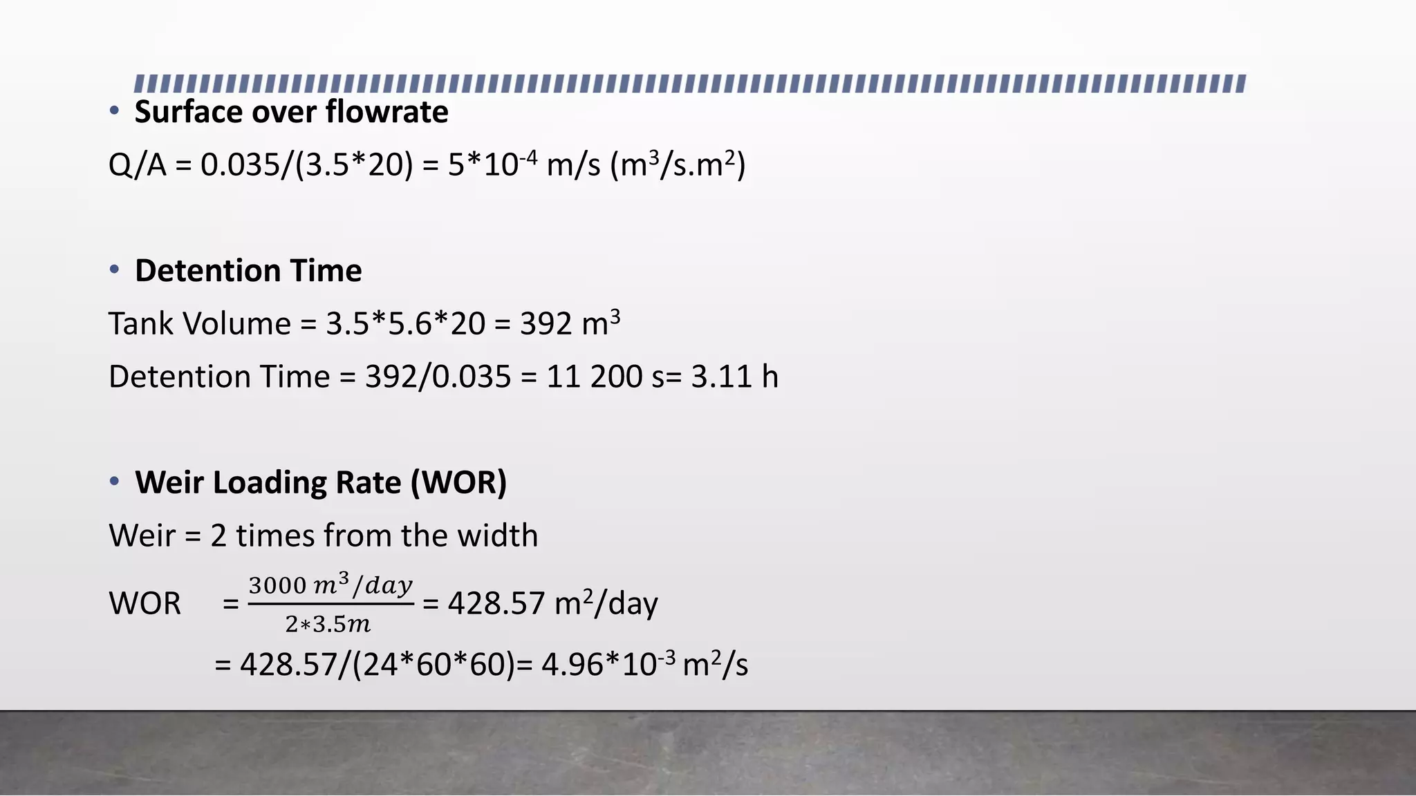 Rectangular clarifier | PPTX