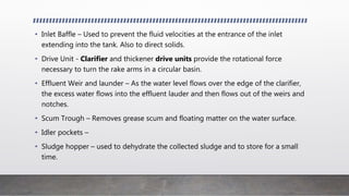 Rectangular clarifier | PPTX