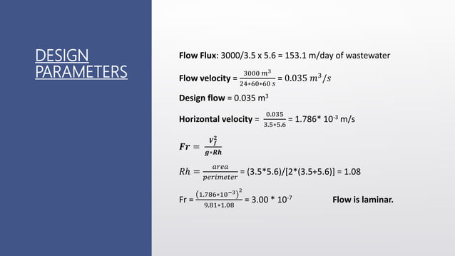Rectangular clarifier | PPTX | Physics | Science