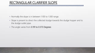 Rectangular clarifier | PPTX