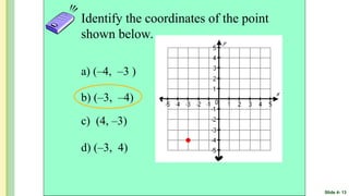 topic: rectangular coordinate system .ppt