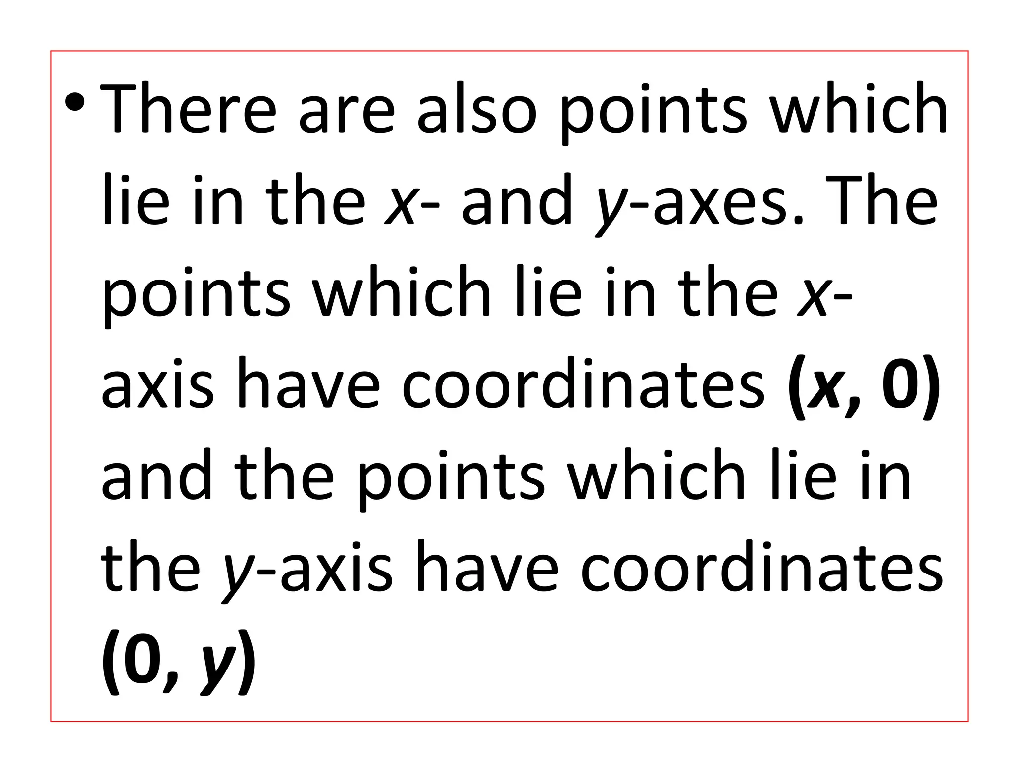 Rectangular Coordinate System | PPT