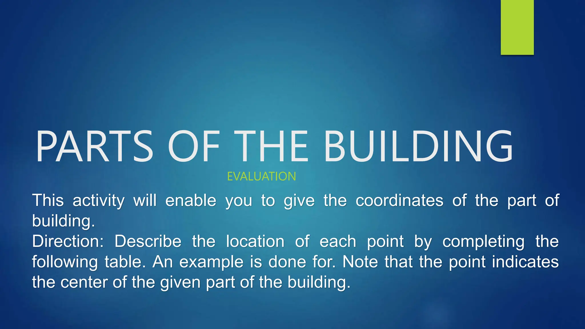 RECTANGULAR COORDINATE SYSTEM CLASSROOM OBSERVATION.pptx