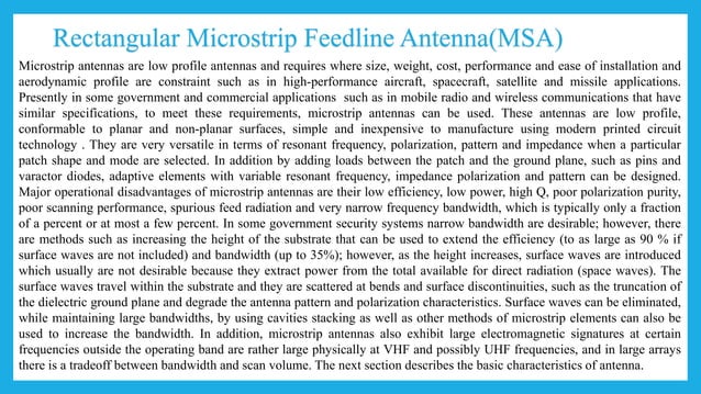 Rectangular Microstrip Antenna Parameter Study with HFSS | PDF | Physics | Science