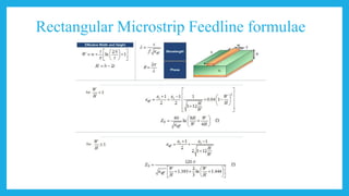 Rectangular Microstrip Antenna Parameter Study with HFSS | PDF