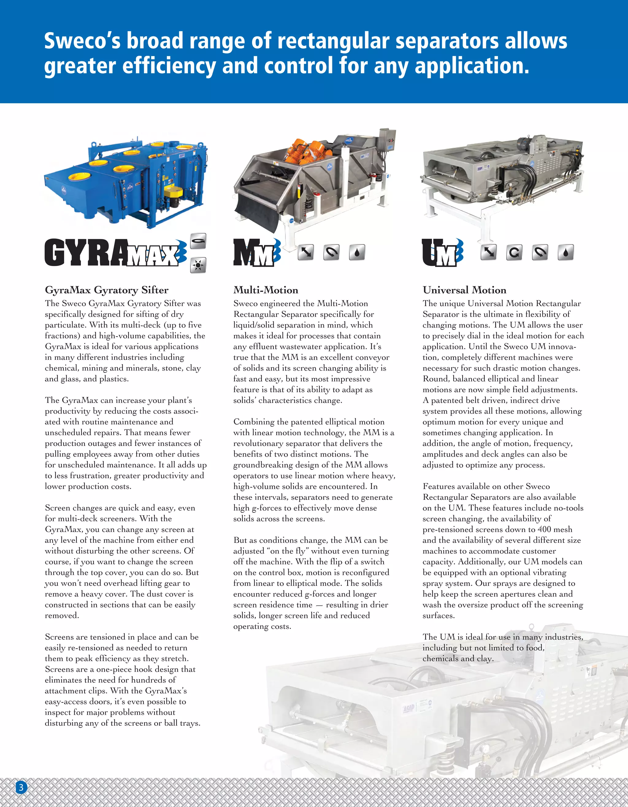 Rectangular separators | PDF
