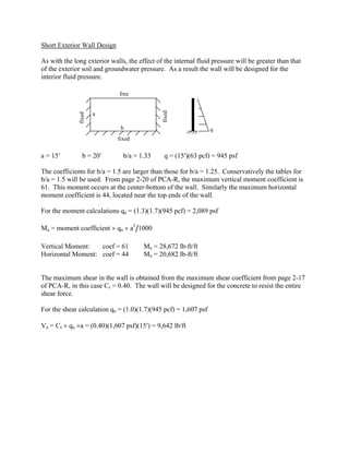 Rectangular tank example_latest | PDF