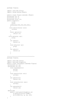 Rectangulo class | TXT