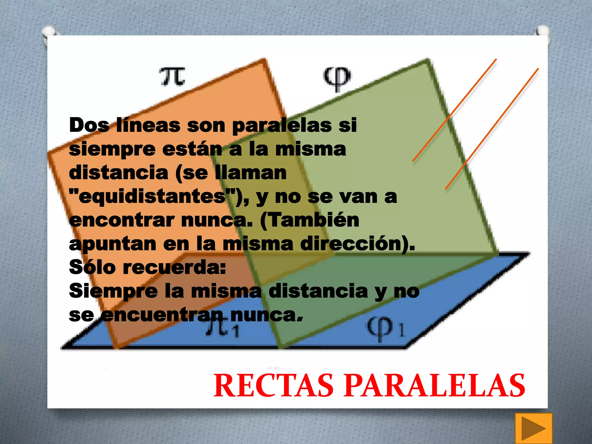 Rectas paralelas y perpendiculares | PPTX | Geography | Science