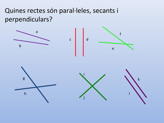 Rectes i angles | PPT