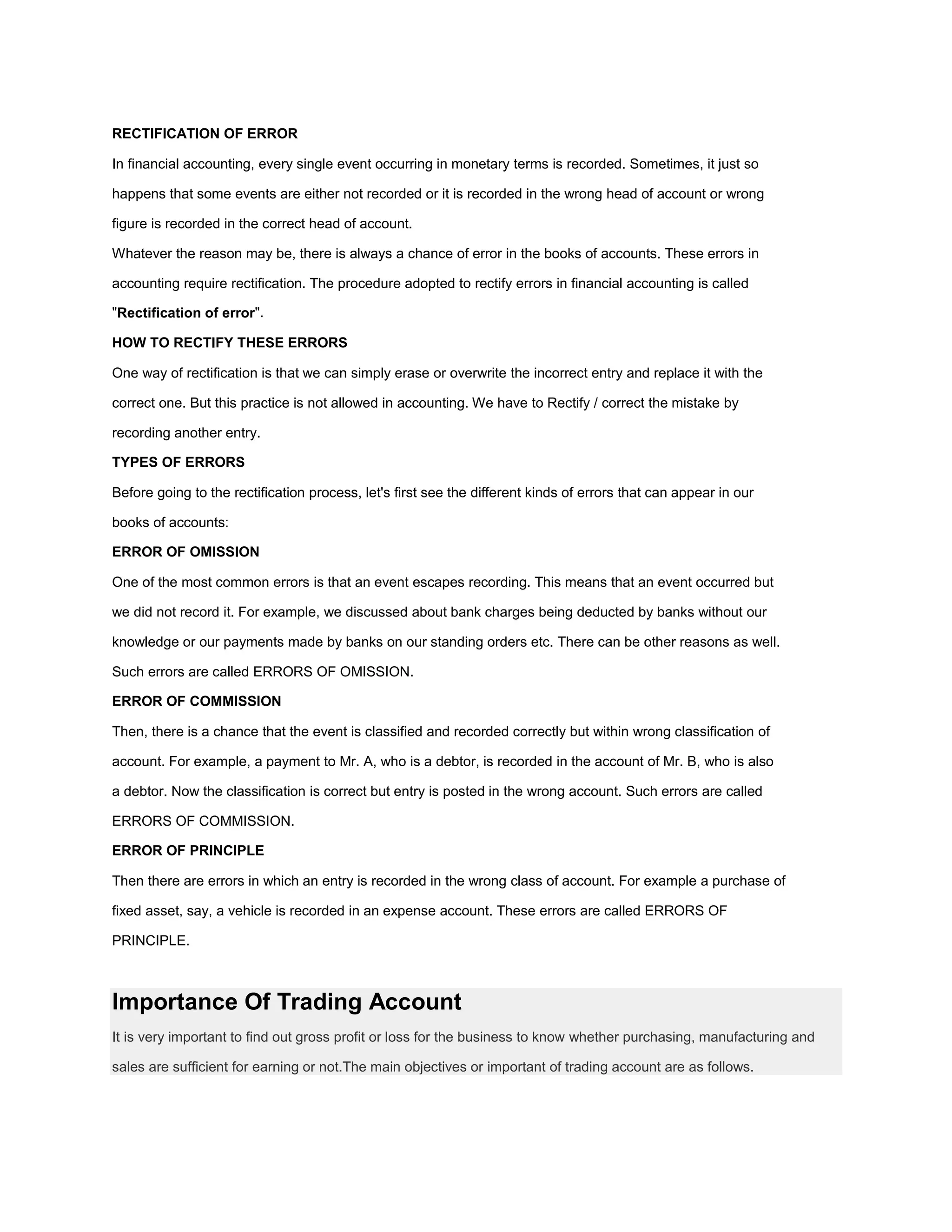 Rectification | DOCX