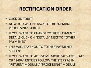 Rectification 154 in itd.bose