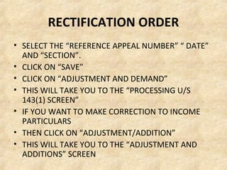 Rectification 154 in itd.bose
