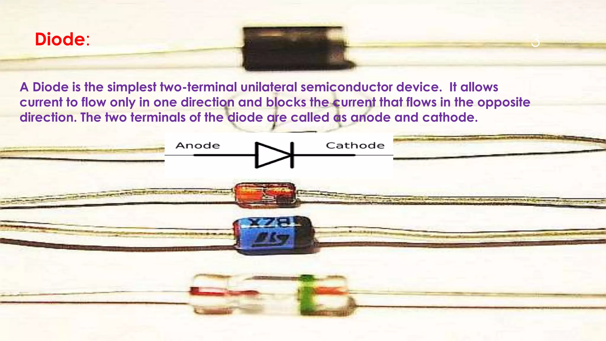 Rectification of diode | PPTX