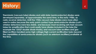 Rectification of diode | PPTX