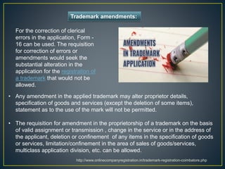 Rectification or correction of a trademark | PPT