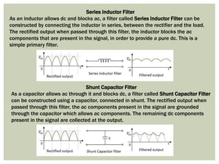 Rectifier and Filter circuits (chapter14) | PPTX