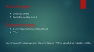 rectifier for students understanding which | PPTX