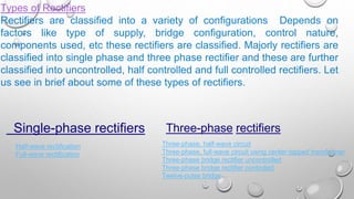 Rectifiers | PPT