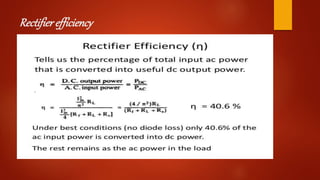Rectifiers | PPT