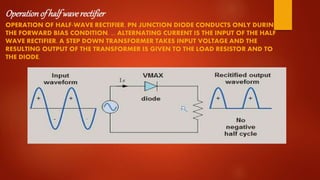 Rectifiers | PPTX