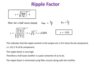Rectifiers | PDF