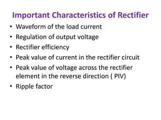 Rectifiers | PDF
