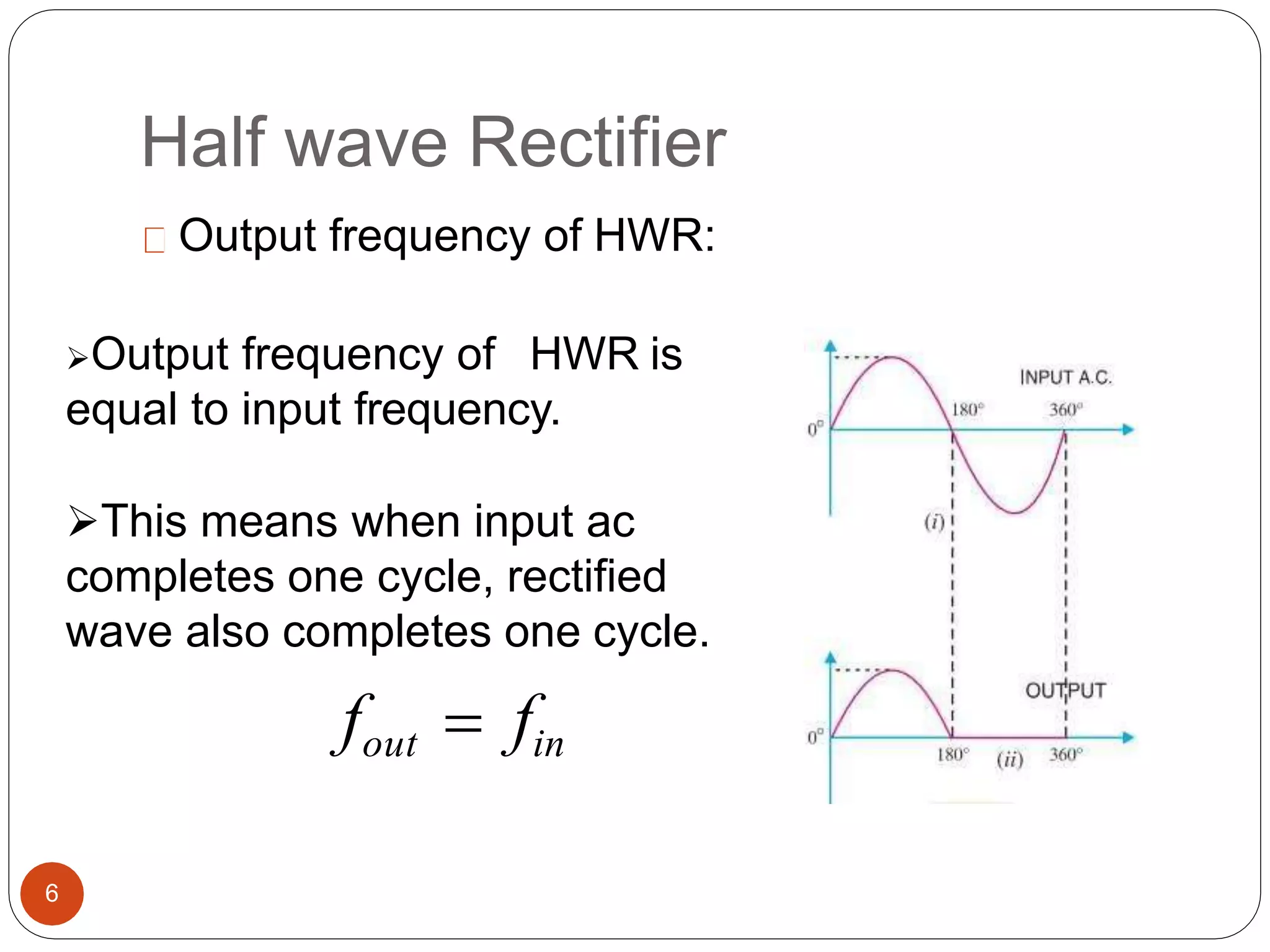 Rectifiers | PPTX